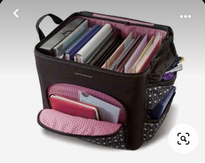 Creative Memories, Daisy Wheeled Cart, Scrapbooking Tote, Tote ...