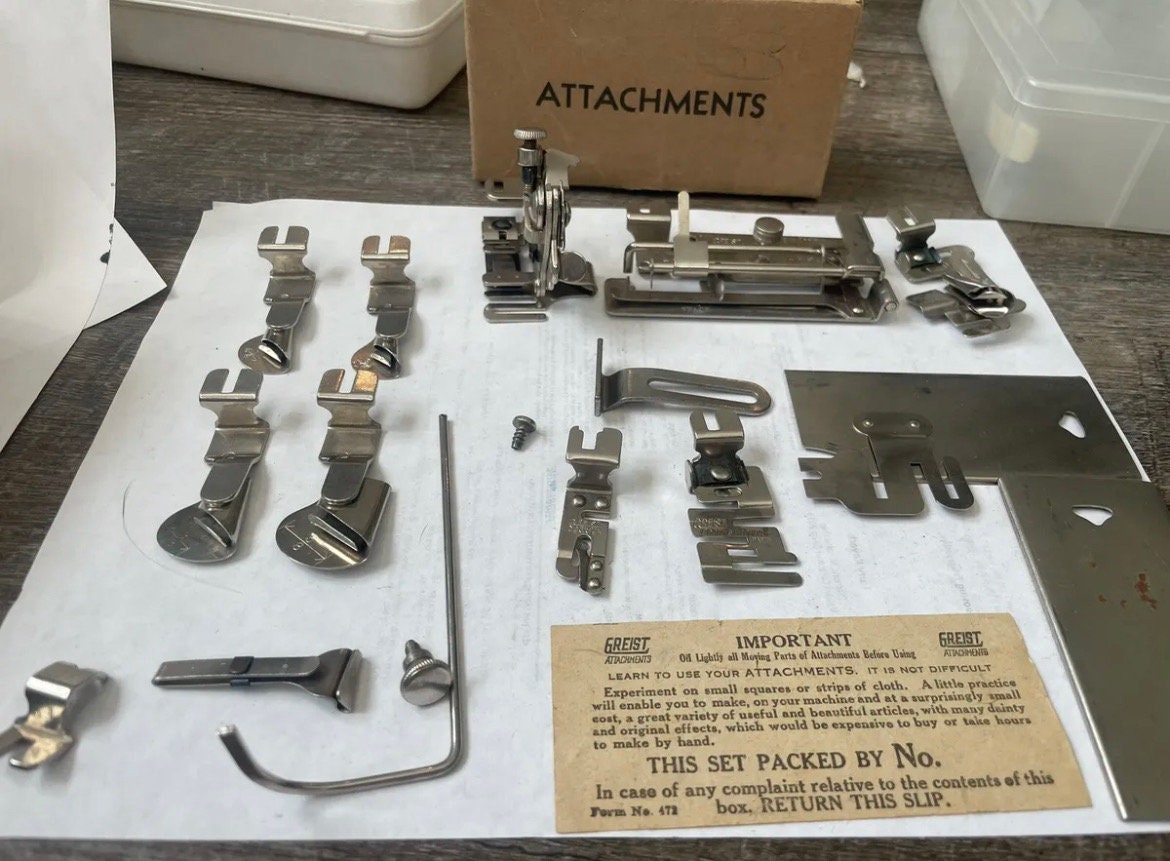 Rotary Sewing Machines Attachments White Rotary Sewing Machine Parts