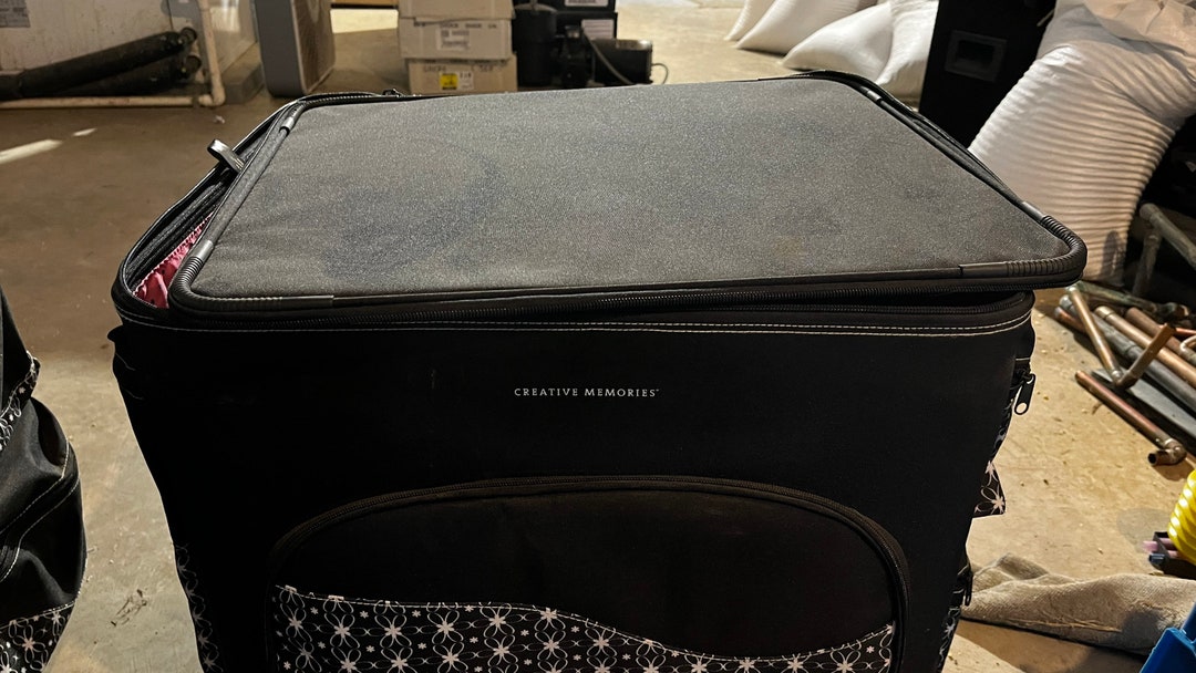 Creative Memories Daisy Wheeled Cart Scrapbooking Tote Tote - Etsy