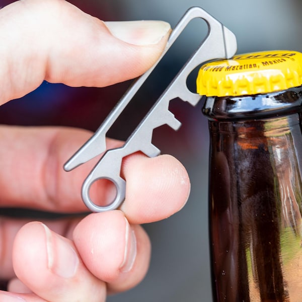 Titanium Keychain - Etsy