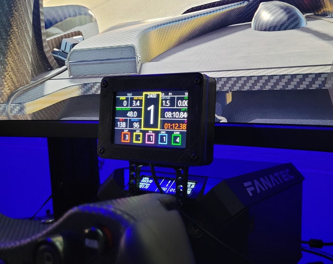Sim Racing Dashboard Met 4 Inch Touchscreen Voor Fanatec - Etsy