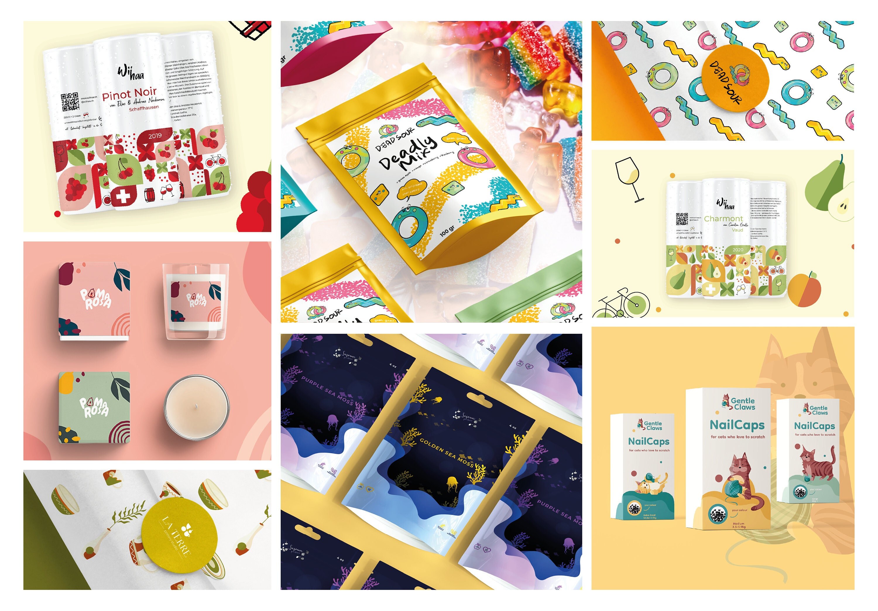 Custom Label Design/personalized Product Packaging/candle Label ...