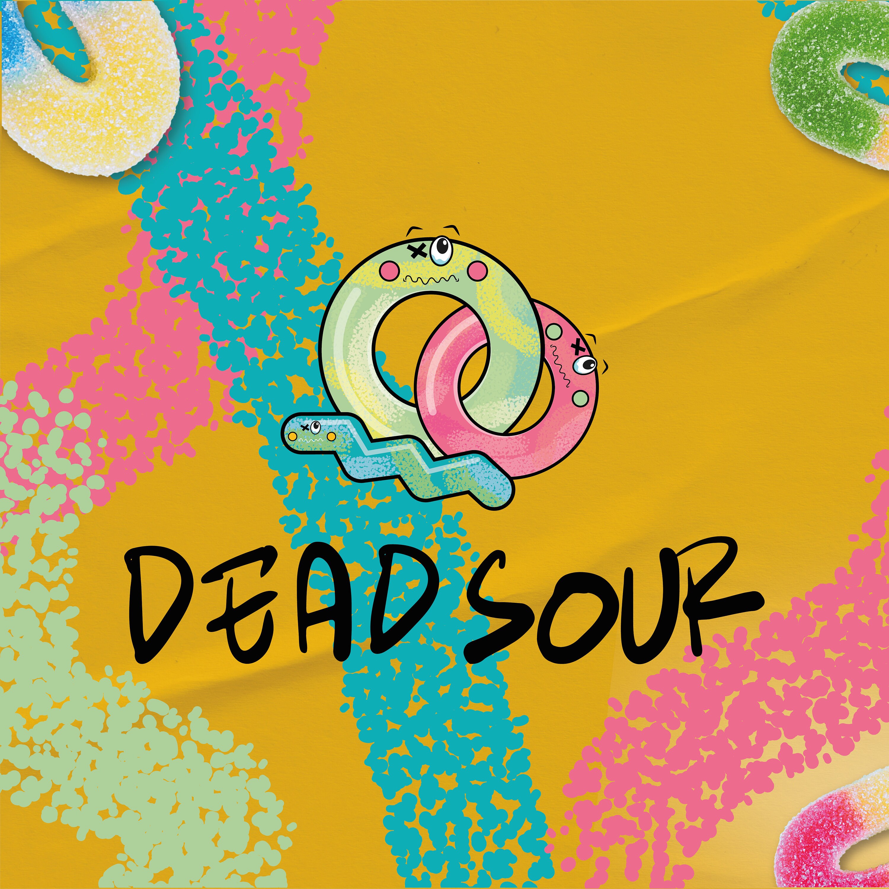 Premade Sweet Sour Logo Premade Candy Logo Small Business Logo Hand ...