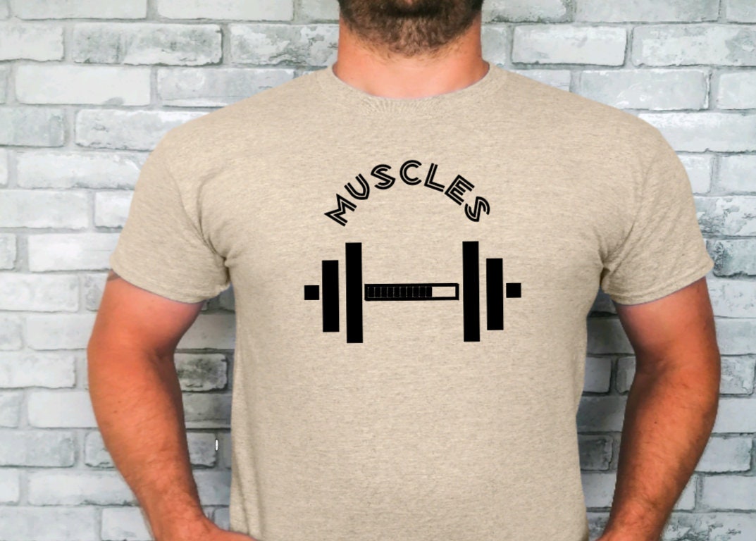 Gym Life Motivation T-shirts, Gym Shirts, Muscles Loading T-shirt ...
