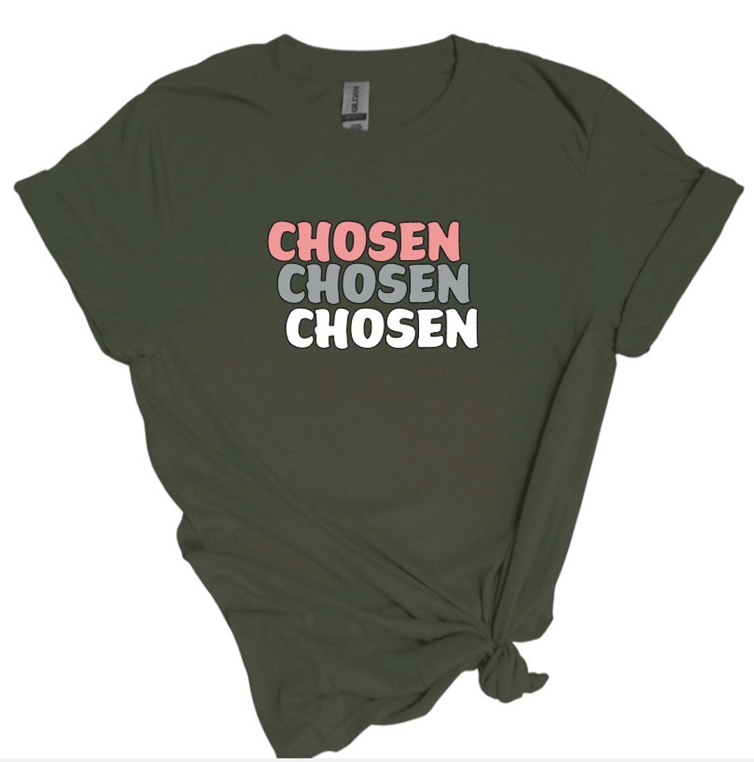 Chosen Women's T-shirt, Chosen Shirt, Christian Chosen Shirt, 1 Peter 2 ...