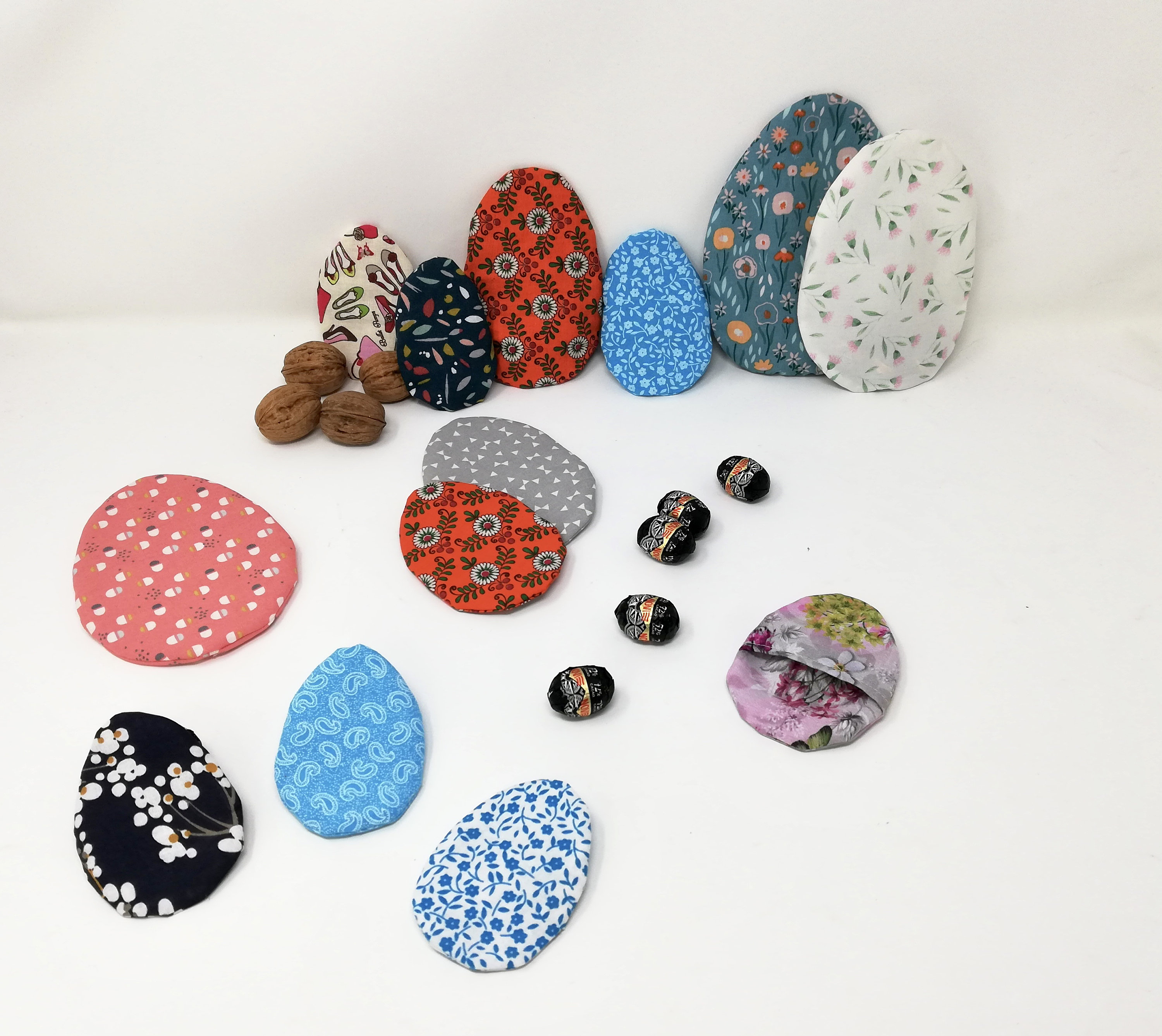 Fillable Egg PDF Pattern, Fabric Egg Sewing Pattern, Gift Treat Bag - Etsy