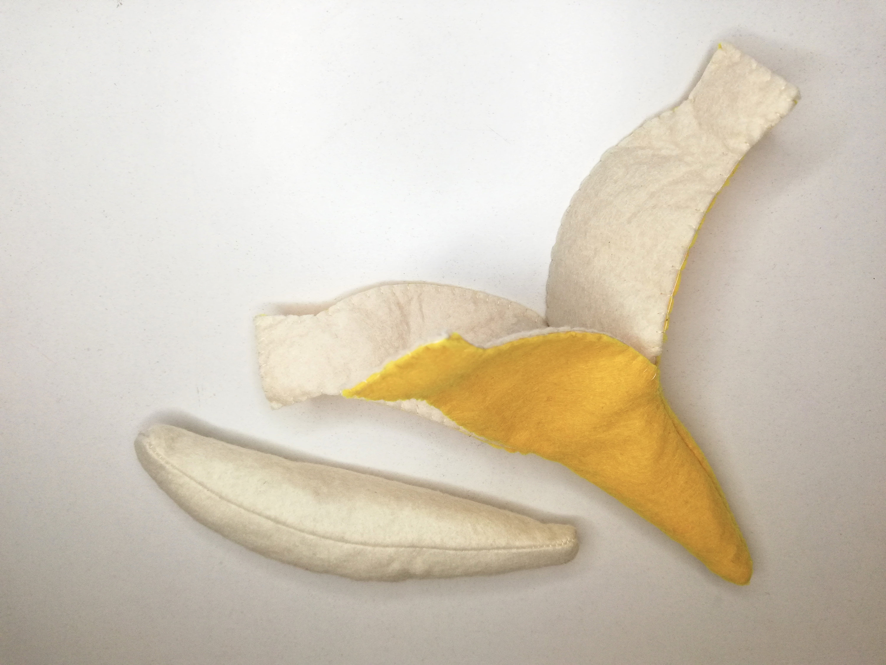 Felt Food Pattern and Tutorial - Banana - Instant Download - Easy ...