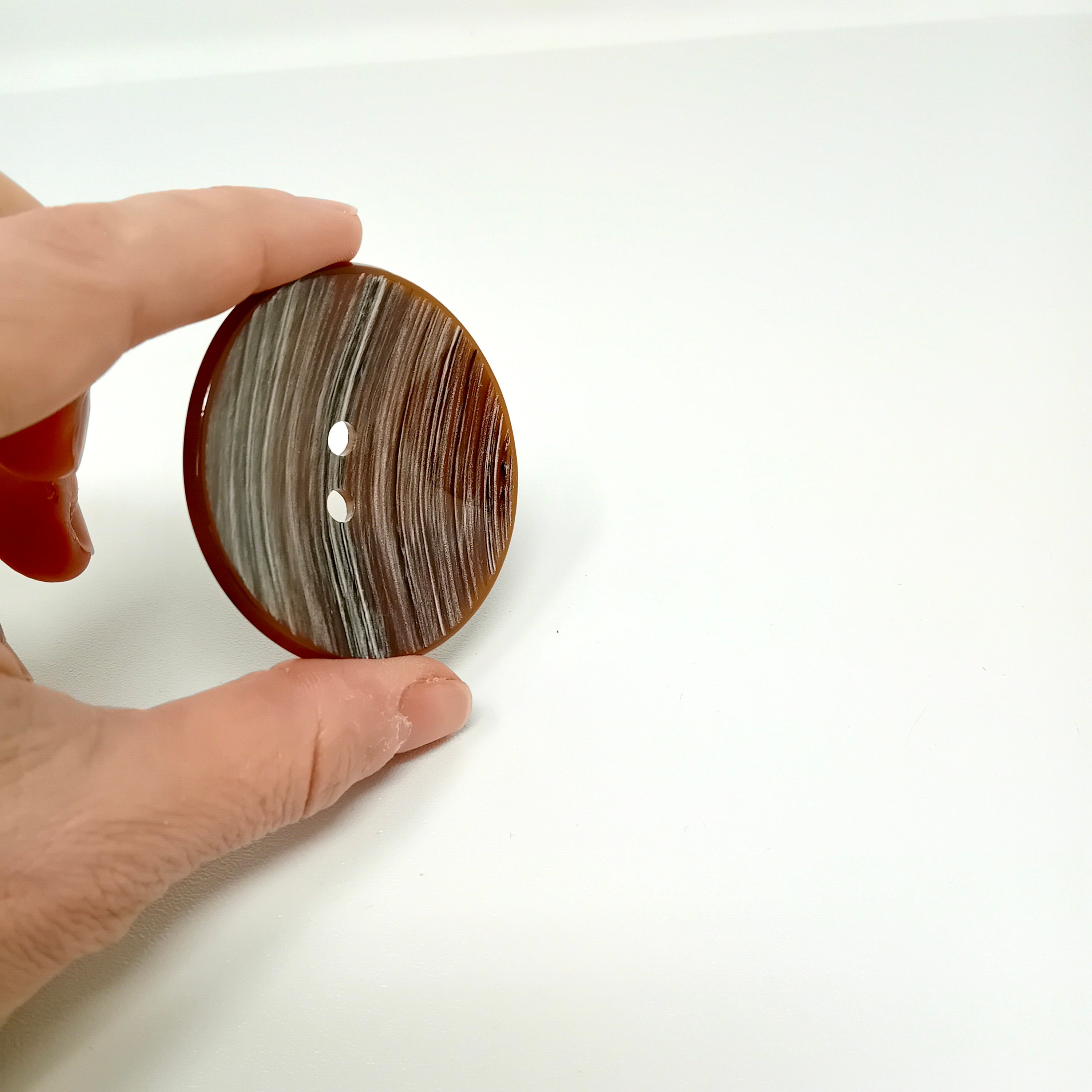 Giant Brown Button, Plexiglass Oversized Button, 58 Mm - Etsy