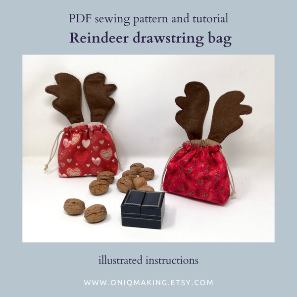 PDF Drawstring Bag for Easter, Bunny Basket to Sew, Gift Bag Sewing Pattern, Bunny Pouch - Etsy