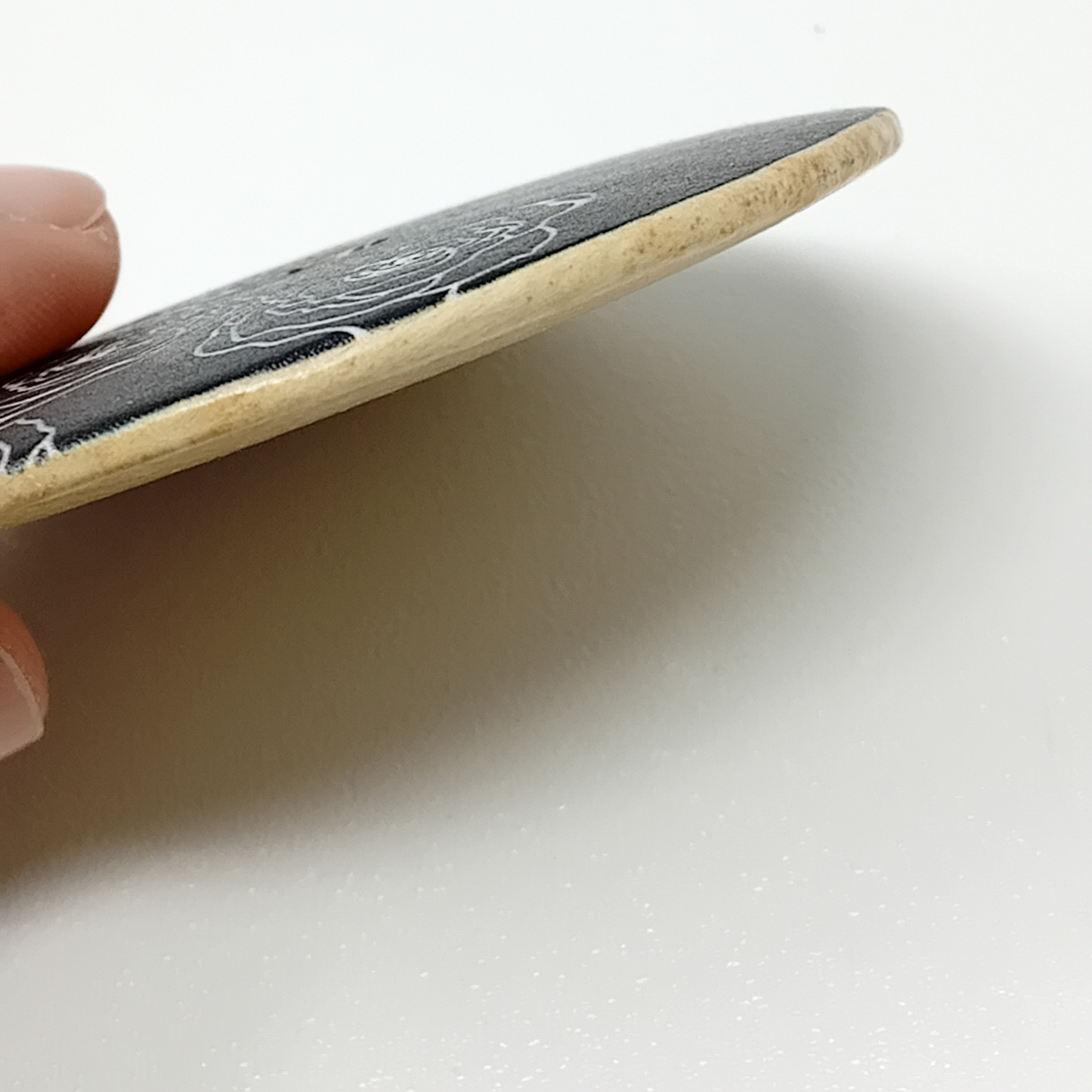 Wooden Giant Button, Over-sized Extra Large Button 7 Cm, Black White ...