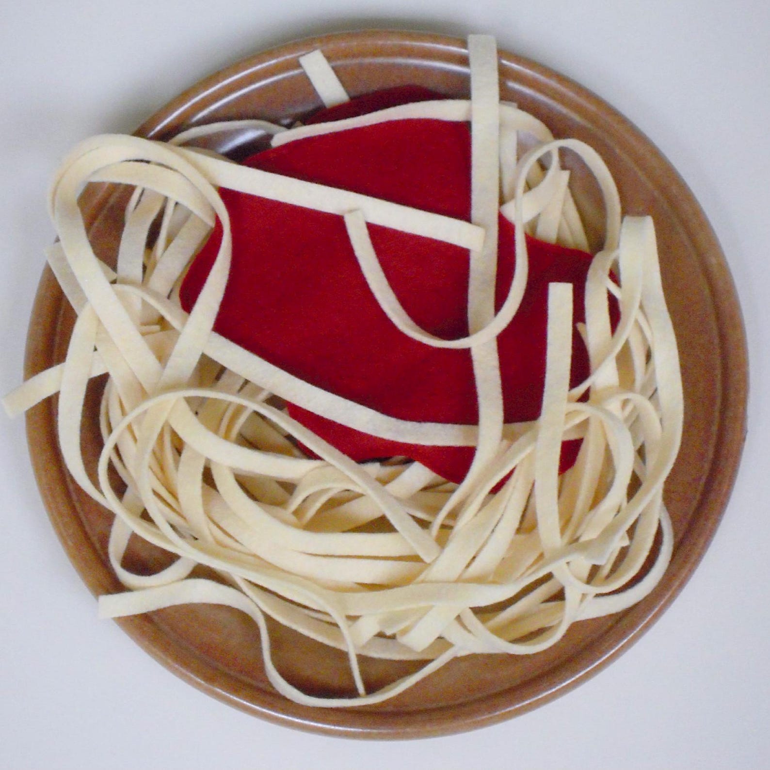 Felt Pasta PDF Sewing Pattern, DIY Pretend Play Food, Handmade Toy ...