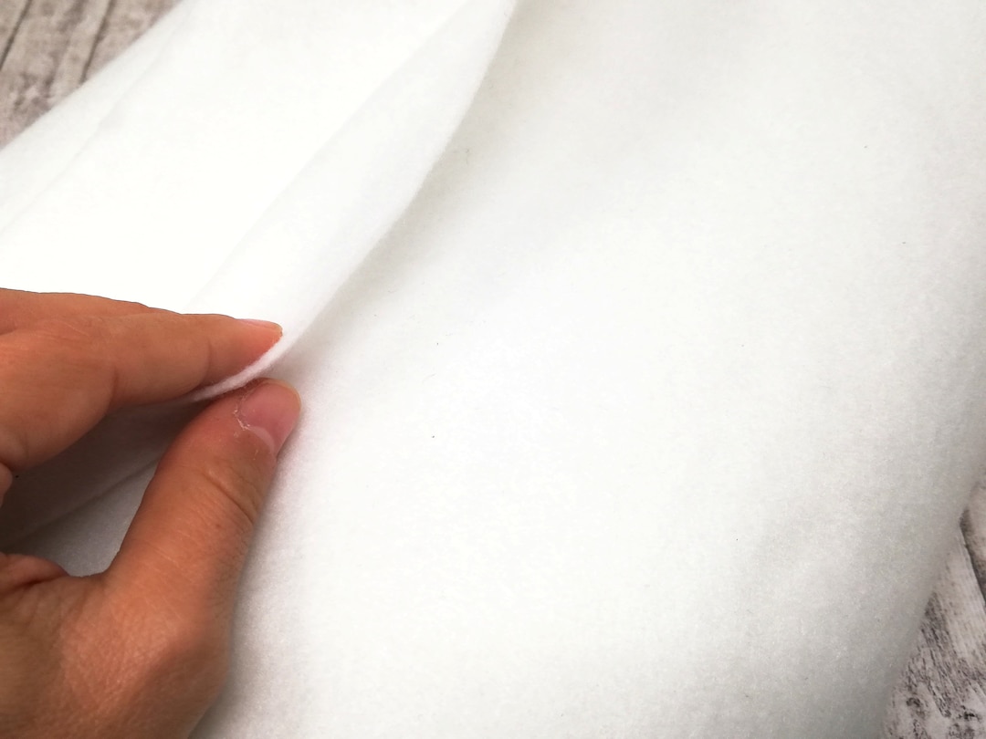 Non Woven Batting to Sew, Batting by 1/2 Meter, Padding for Quilting ...