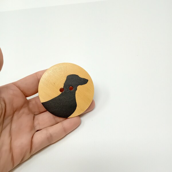 Giant Wood Button - Etsy