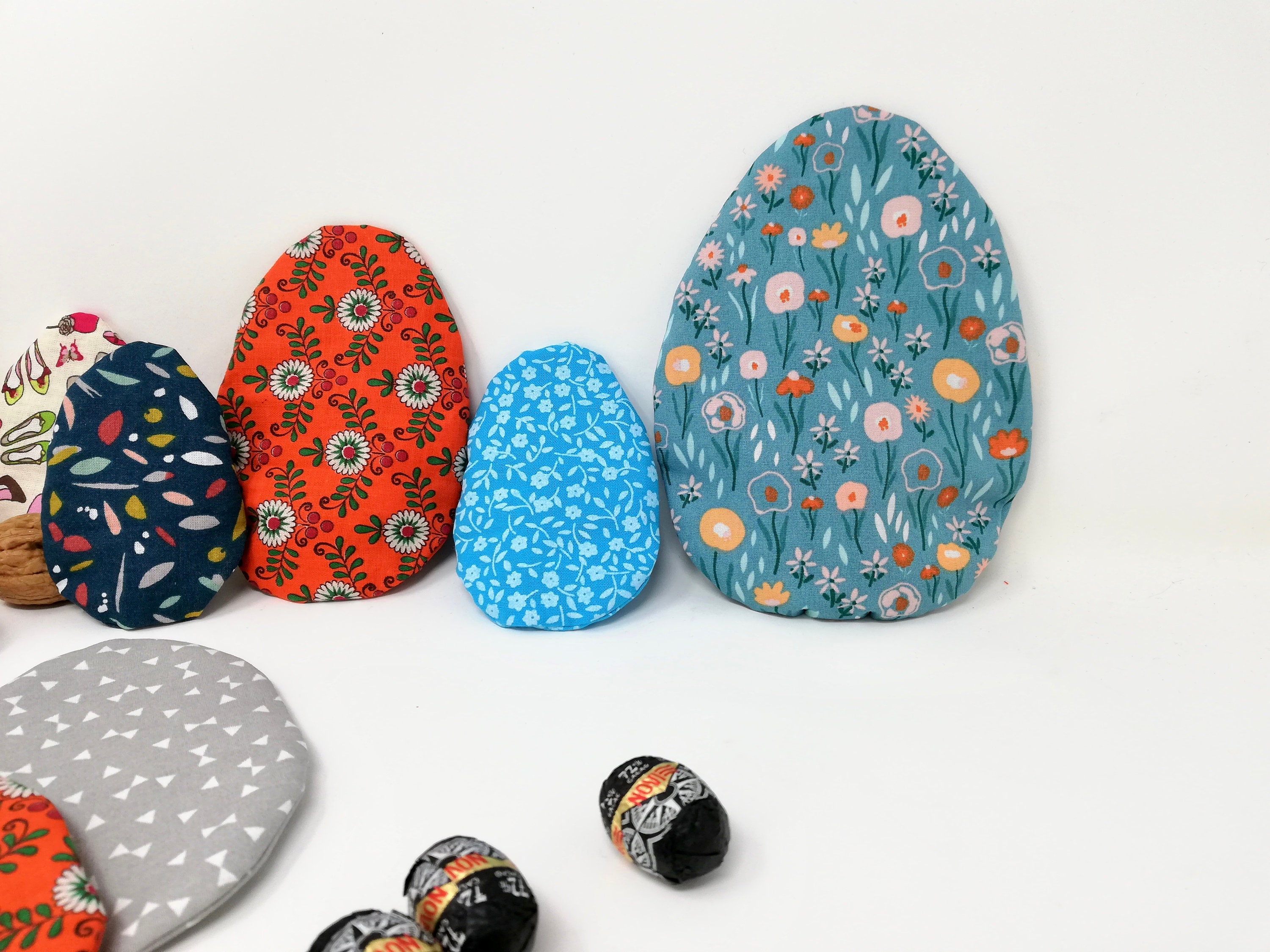 Fillable Egg PDF Pattern, Fabric Egg Sewing Pattern, Gift Treat Bag - Etsy