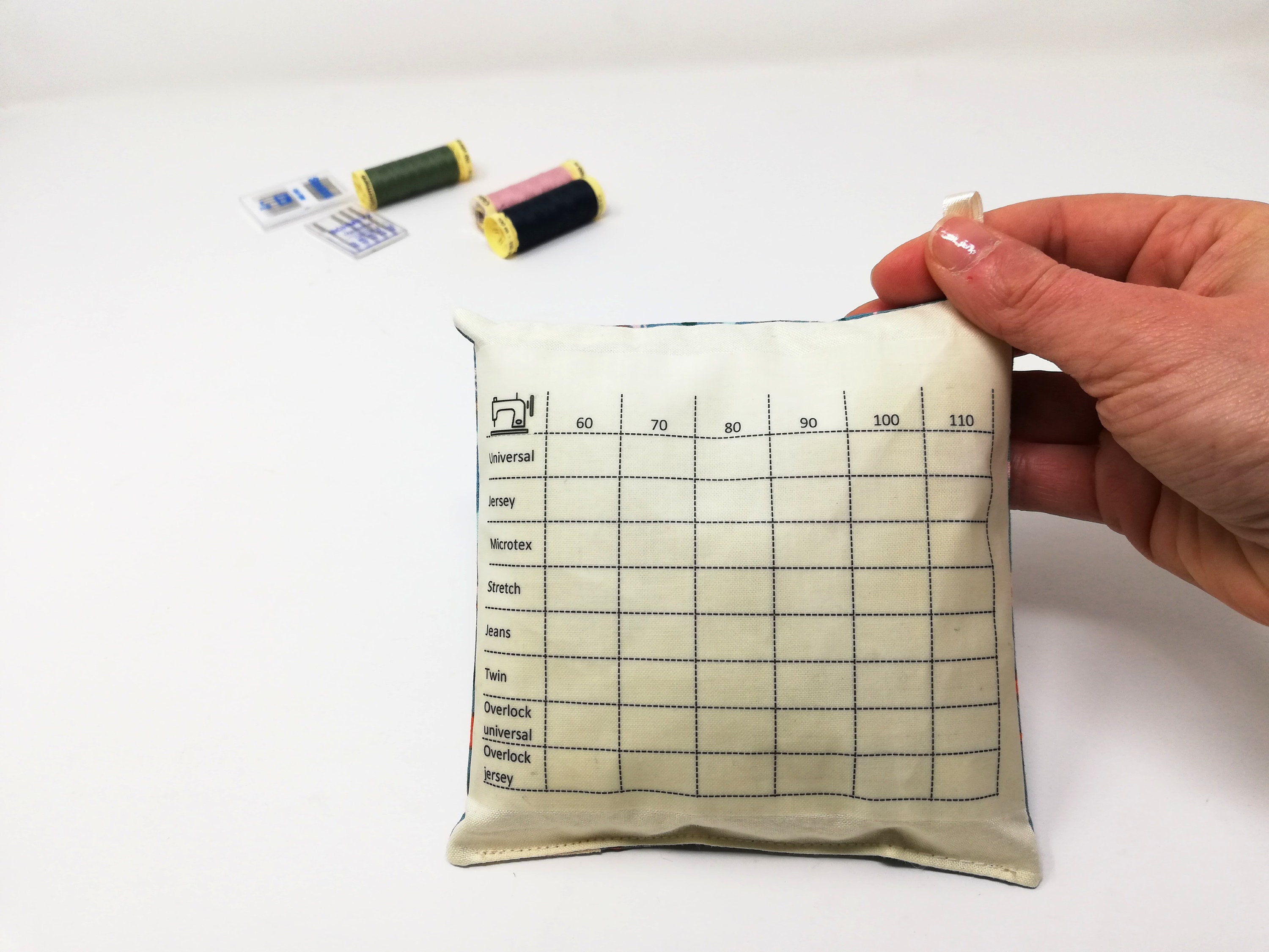 Needle Sorter Pincushion, Organizer for Sewing Machine Needles, Sewing ...