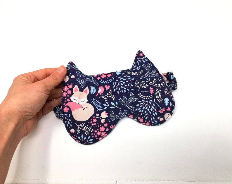 Sleeping Mask PDF Pattern, Eye Mask Sewing Pattern, Two Designs, Cat ...