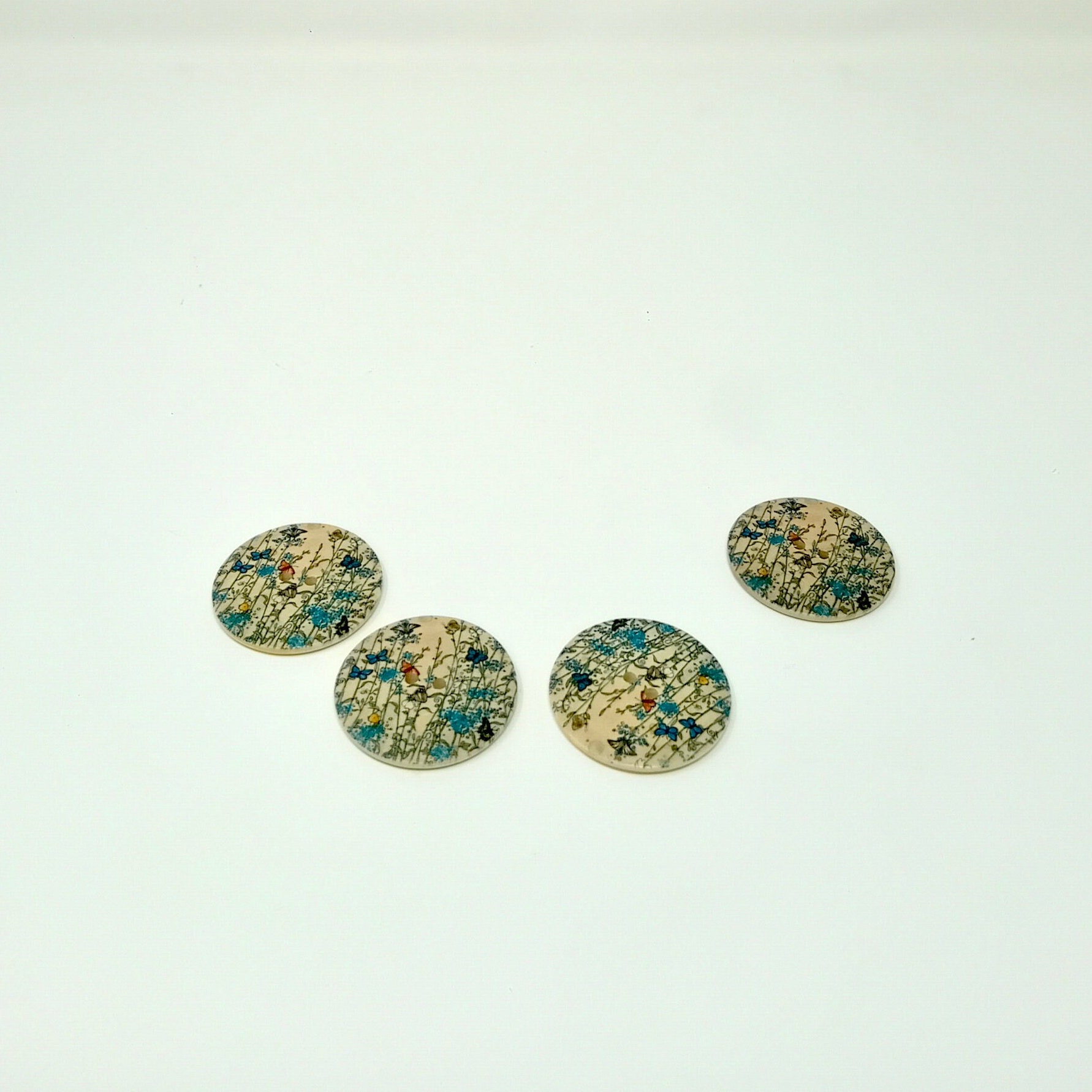 Wooden Oversized Button, Giant Extra Large Button 50 Mm, Decorative ...