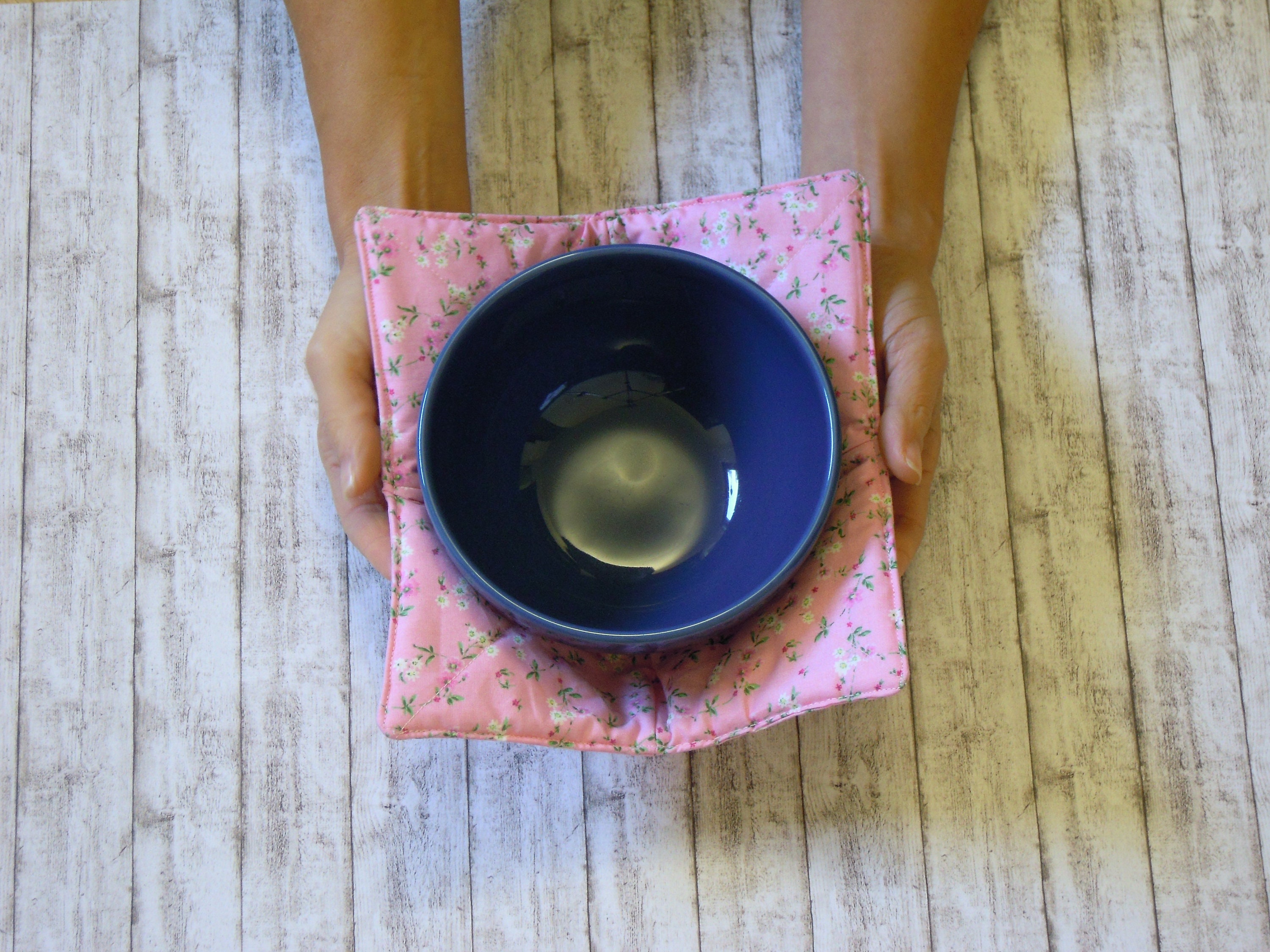 PDF Microwave Bowl Cozy Pattern, Reversible Bowl Cosy, Super Easy ...