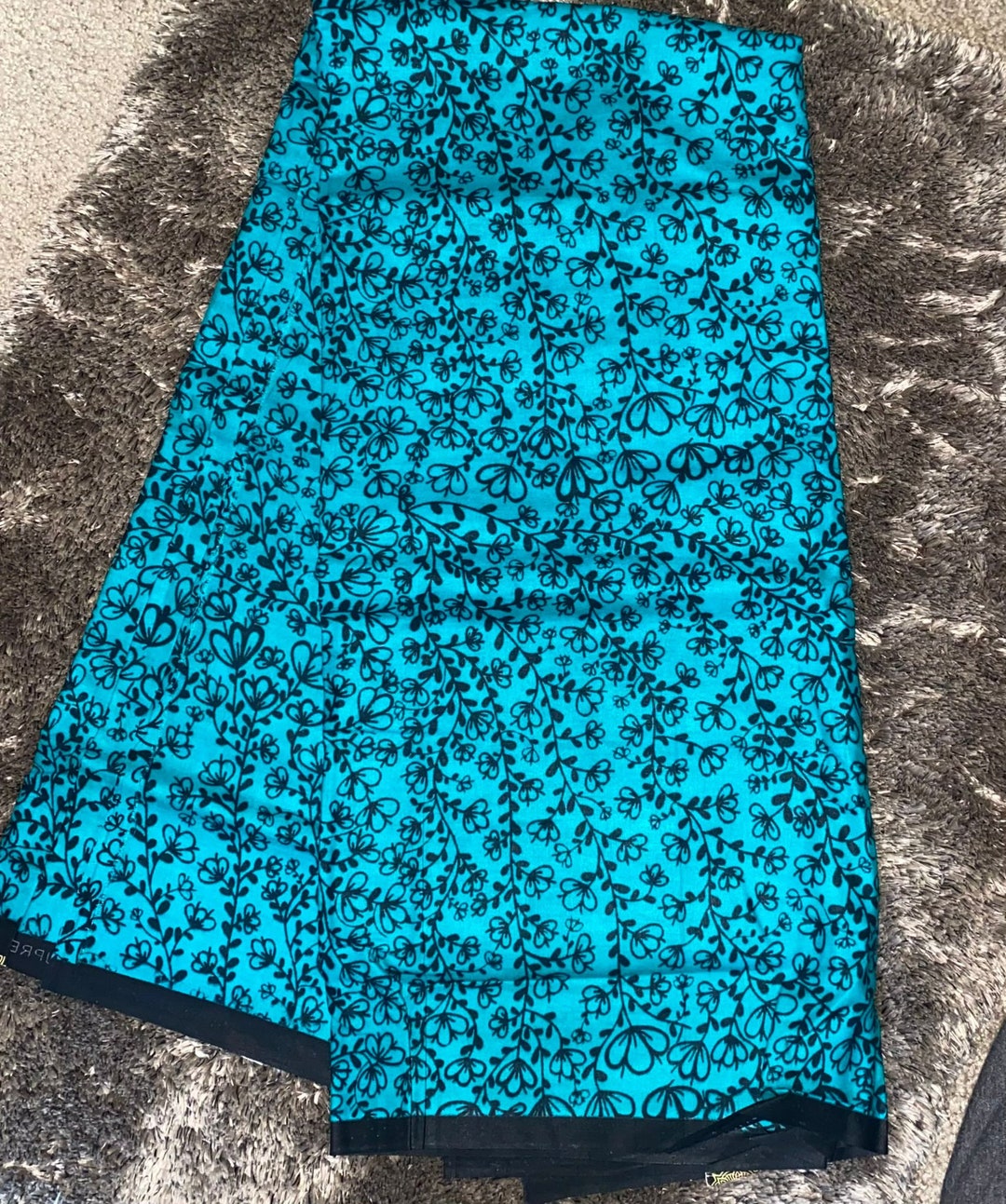 Blue African Fabric - Etsy