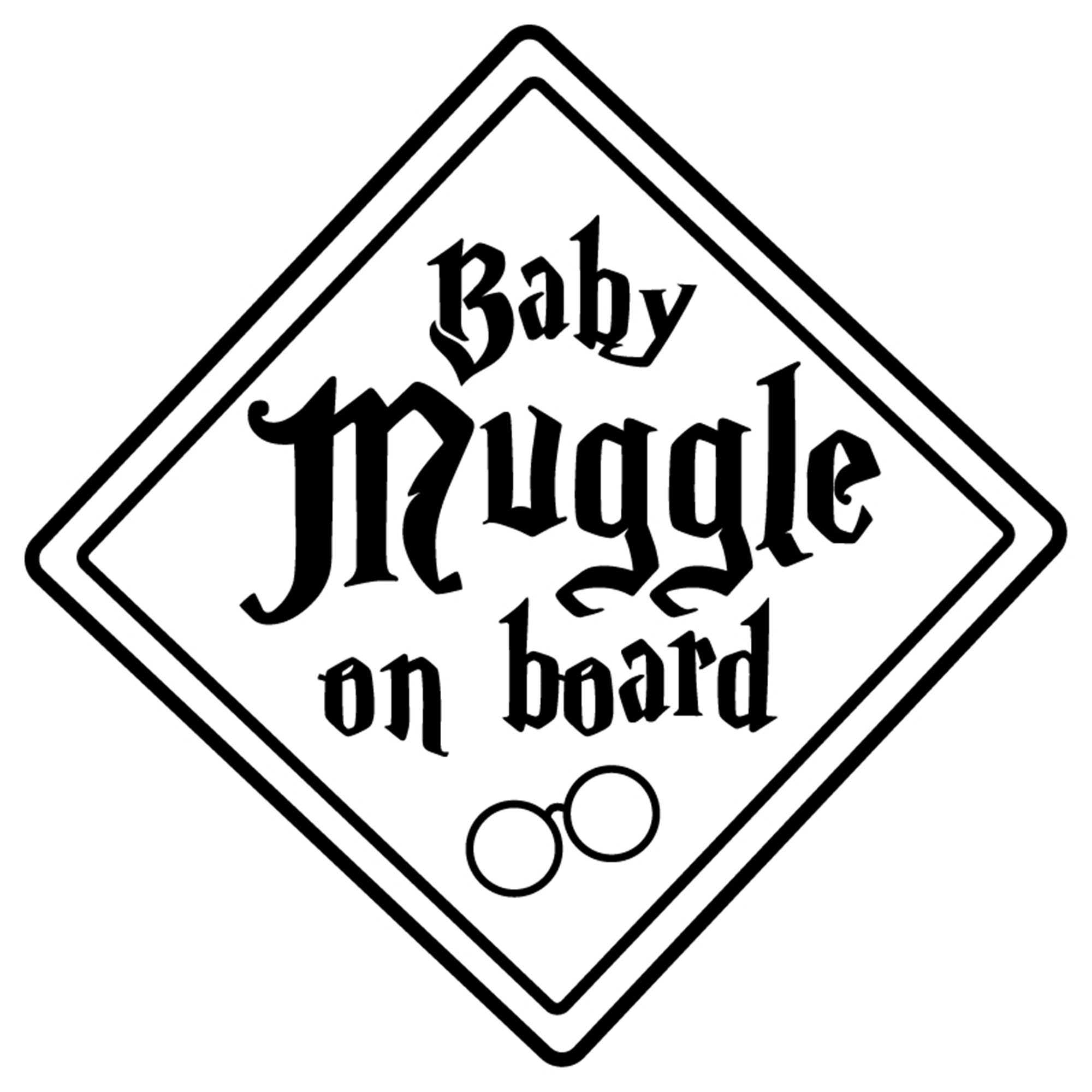 Baby Wizard Stickers Witch Muggle - Etsy