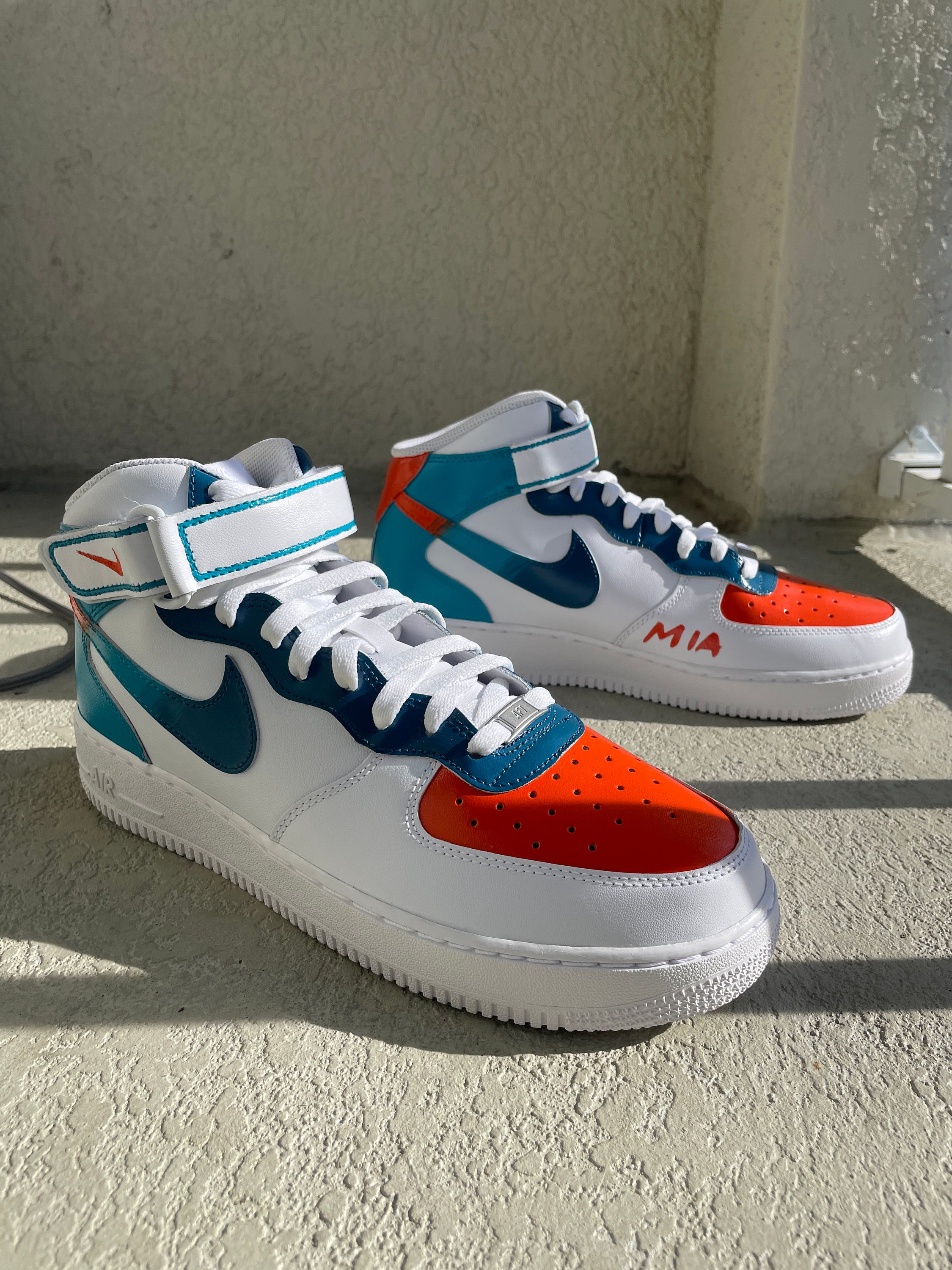 Miami Football Team Unisex Adult Shoes Boyfriend Girlfriend Husband ...