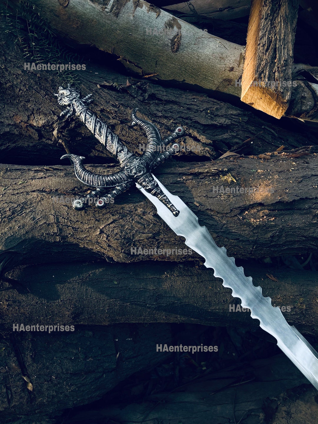 Handmade Demon Sword Anduril Swords Medieval Swords Battle - Etsy