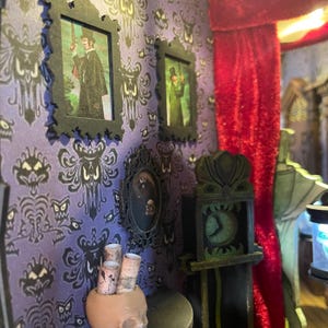 Horror Book Nook Haunted House Ghost Diorama Mansion Spooky Book Nook ...