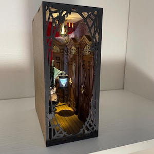 Horror Book Nook Haunted House Ghost Diorama Mansion Spooky Book Nook ...