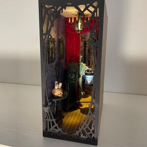 Horror Book Nook Haunted House Ghost Diorama Mansion Spooky Book Nook ...