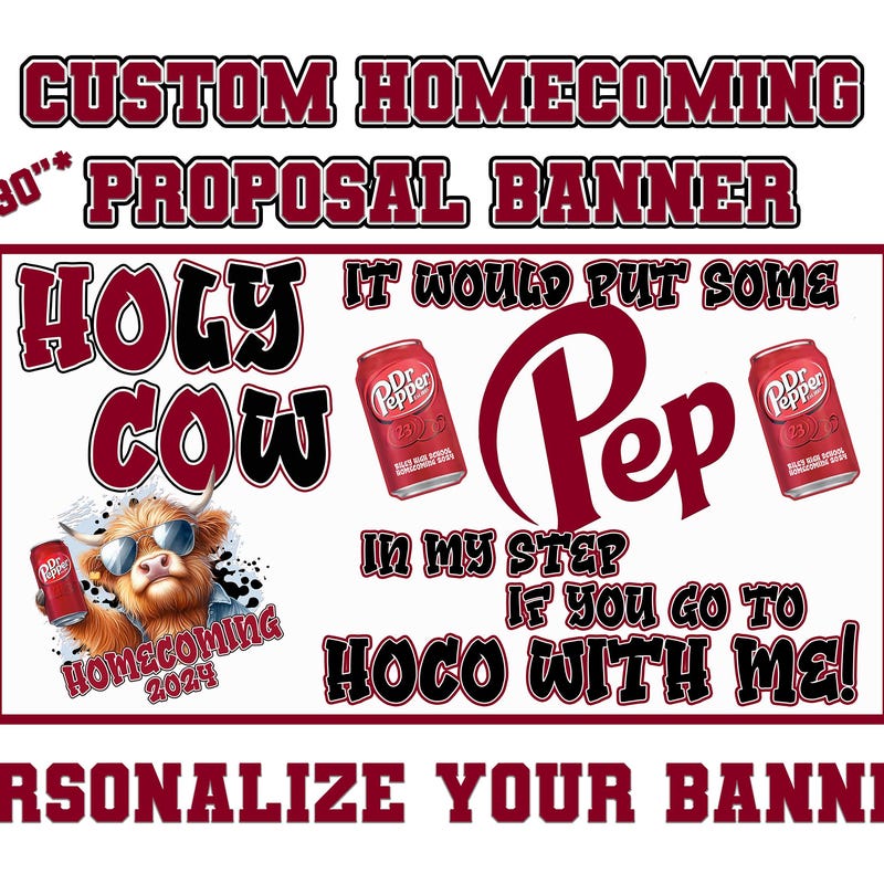 Hoco Proposal Signs - Etsy