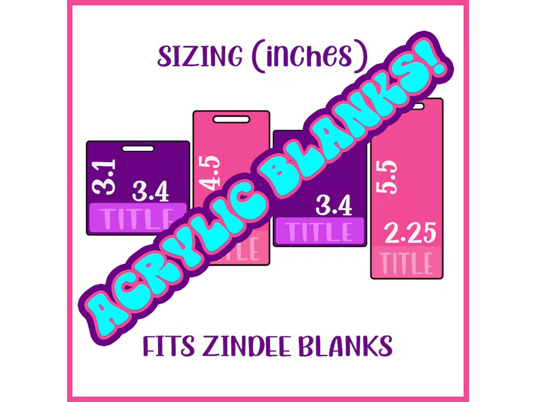 Acrylic Blanks for Badge Buddies Badge Buddy Blank - Etsy