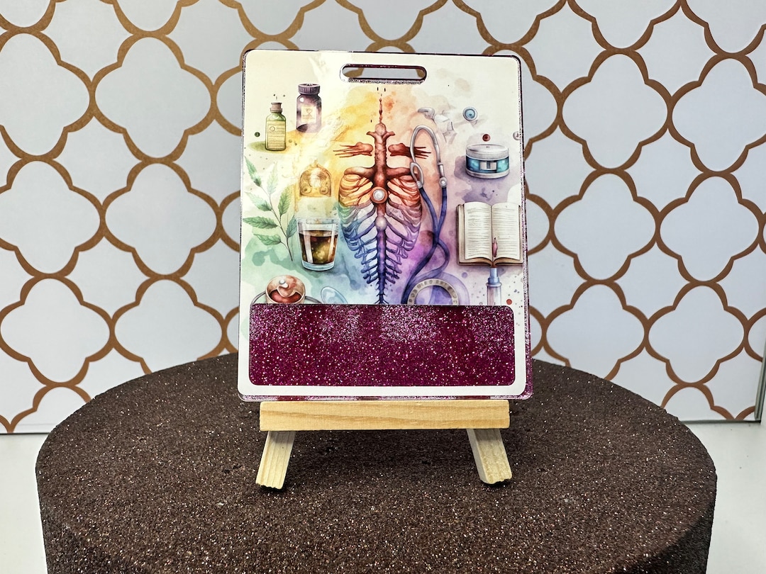 Badge Buddy Custom Badge Buddy Watercolor 2 Lungs Pulmonary Custom ...