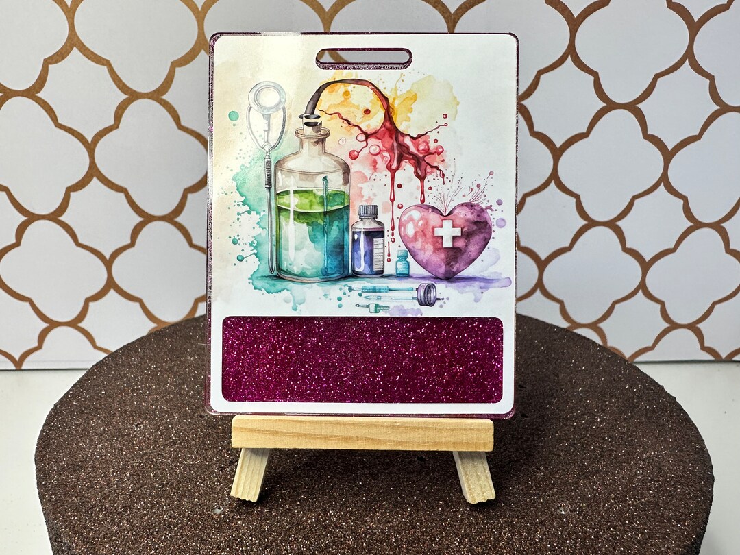 Badge Buddy Custom Badge Buddy Watercolor 11 Pharmacy Pharmacist Custom ...
