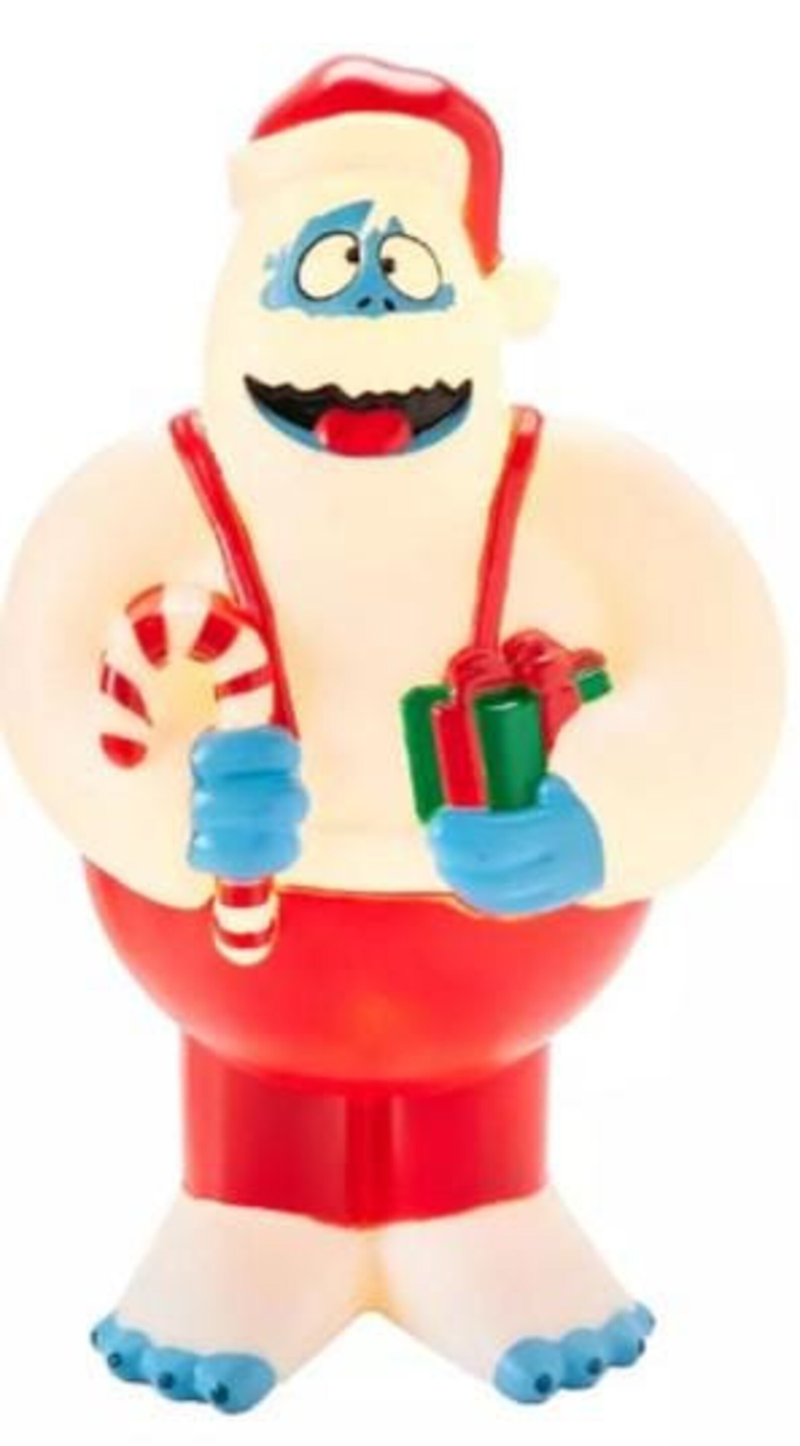 Bumble With Candy Cane LED Bold Mold Decor NEW BLOWMOLD - Etsy