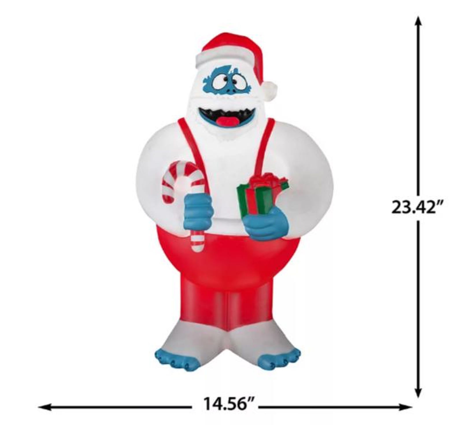 Bumble With Candy Cane LED Bold Mold Decor NEW BLOWMOLD - Etsy