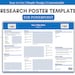 Scientific Conference Poster Template: Academic Research (powerpoint ...