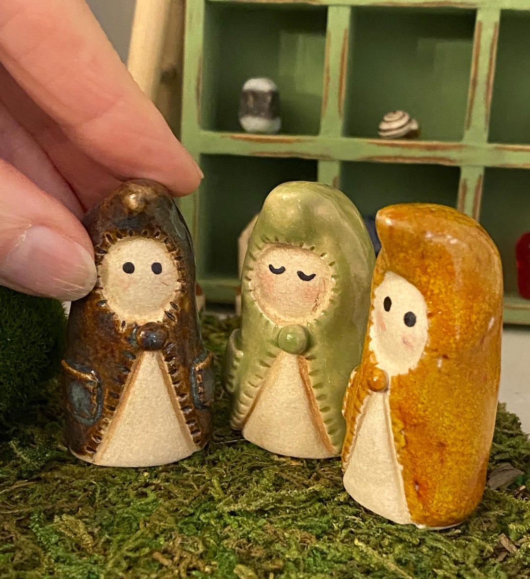 Super Cute Handmade Ceramic Forest Folk Miniature Magical Individual ...