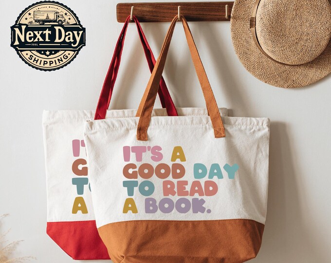 Local Library Lover Tote Bag • Modern Cotton Canvas Tote Bag for ...