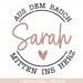 German Plotterdatei Aus dem Bauch mitten ins Herz Babybody Baby Shower Geschenk Svg Vater ...