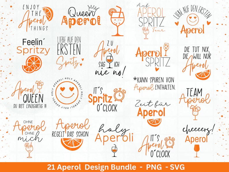 German Plotter File Aperol Svg Png Bundle - Holy Aperoli Svg - Aperol Spritztour Svg - Cricut ...