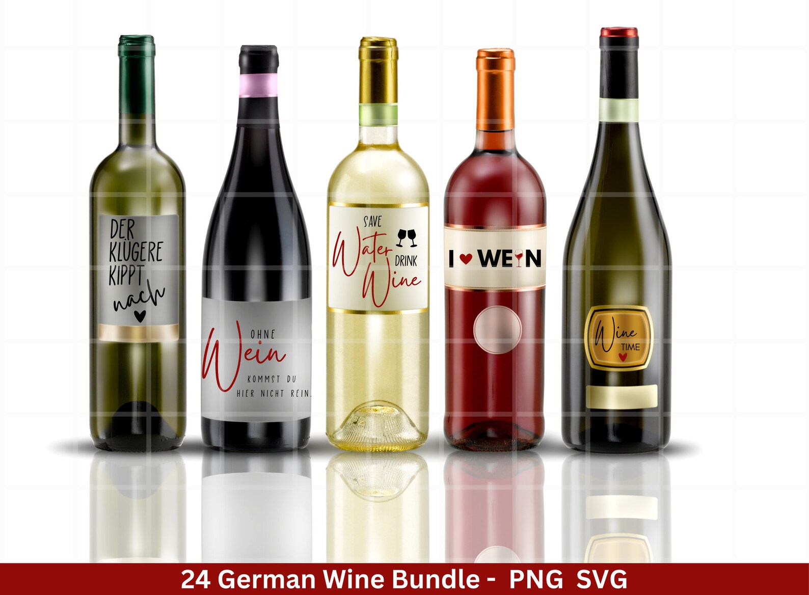 German Wein svg png Bundle - Wine svg - Wine Quote Svg - Cricut ...