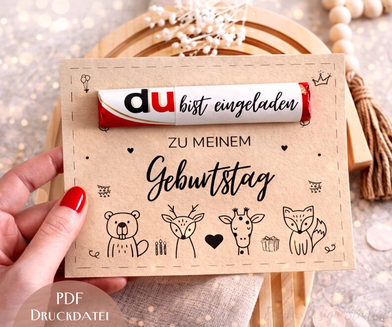 Printable Birthday Invitation Template for Children – Children's ...