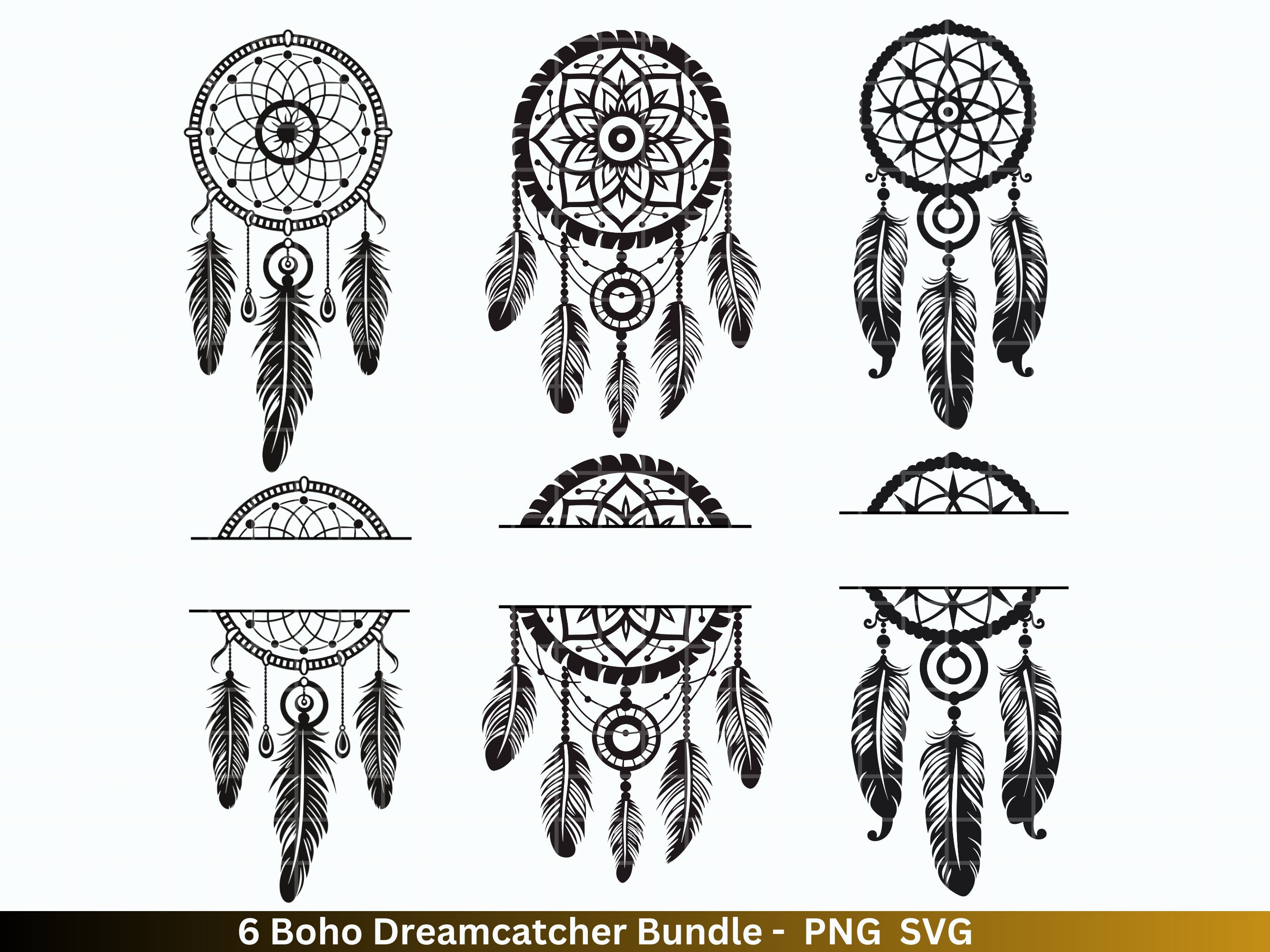 Dream Catcher SVG Dream Catcher Bundle Dream Catcher Cricut - Etsy