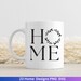 Plotter File Home SVG - Home Lettering Sayings SVG - Clipart Plotter ...