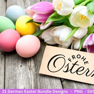 Deutsche Ostern Plotterdatei Bundle svg - Ostern Designs deutsch ...