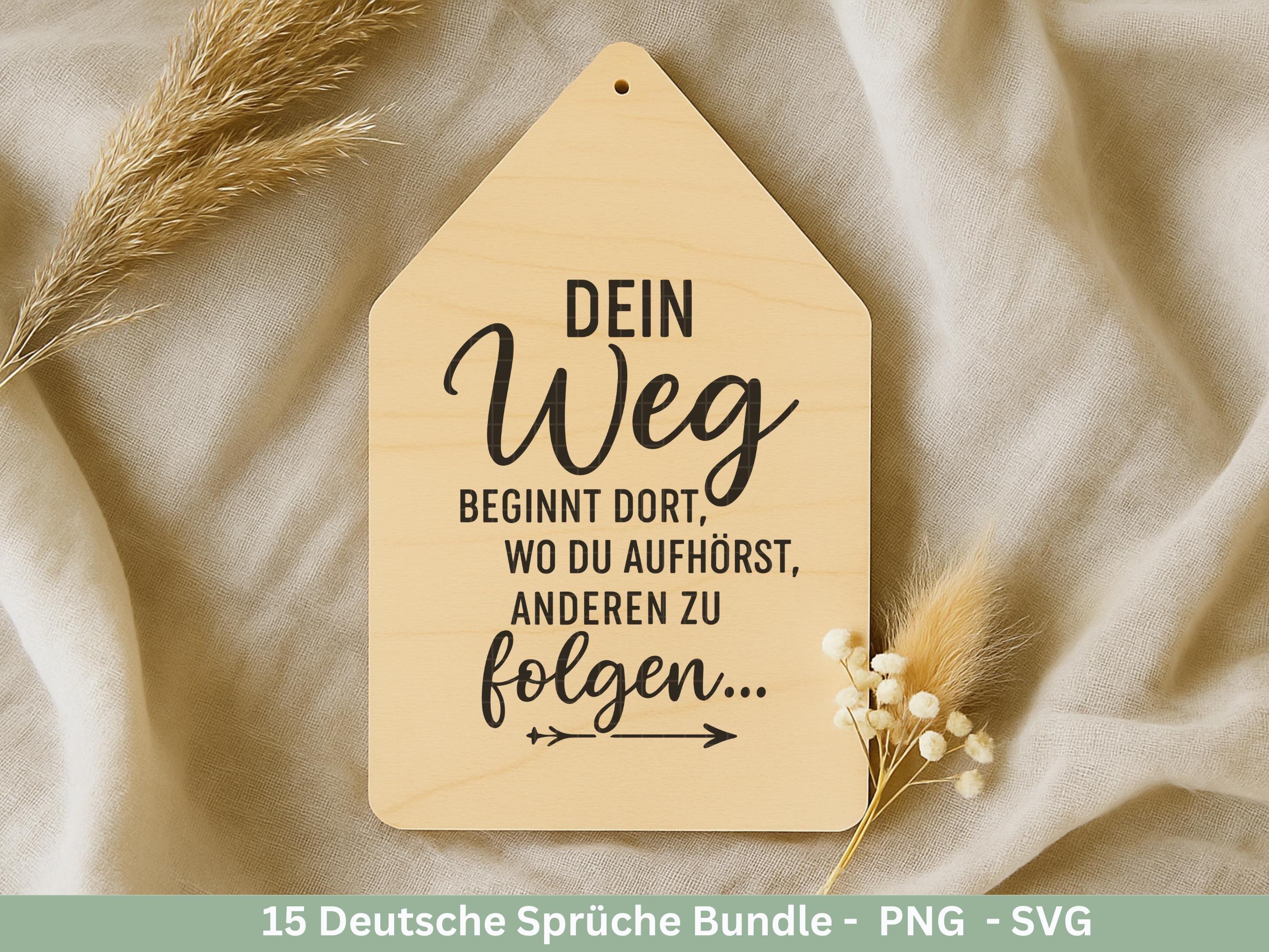 Positive Sprüche SVG – Motivations Sprüche Plotterdatei & Laserdatei ...