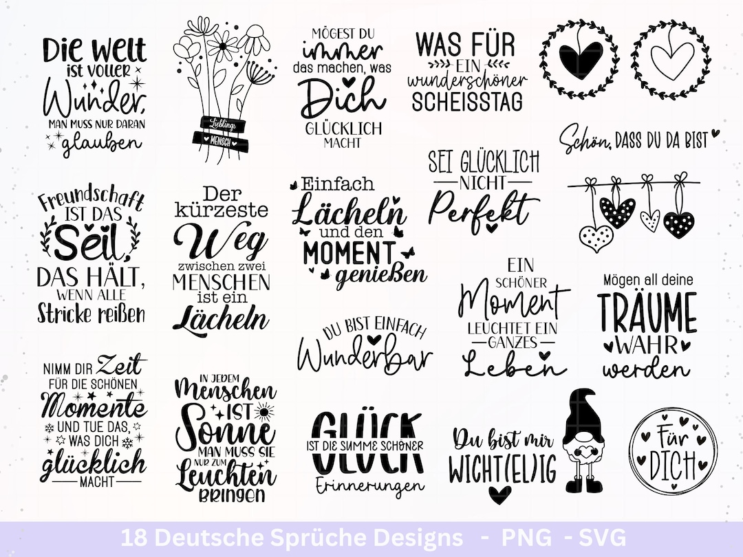 Plotterdatei Danke- Best Friends Svg Bundle - Cricut Silhouette - Lieblingsmensch Svg - Schön ...