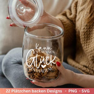Plotterdatei backen Weihnachten - backen svg - Deutsche Sprüche backen - Cricut svg - Keksdose ...