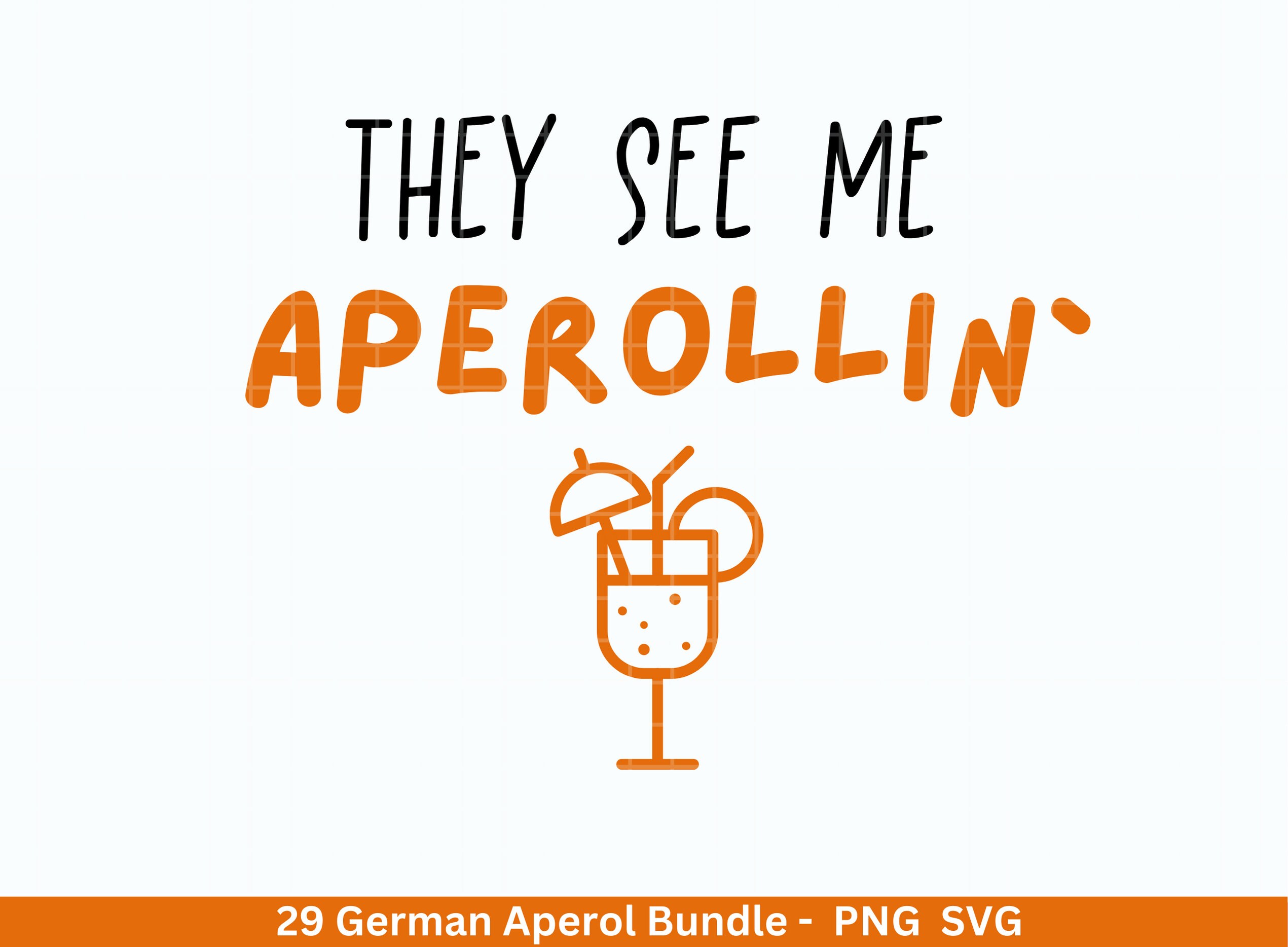 Duitse Aperol svg png bundel Holy Aperoli svg Aperol - Etsy België