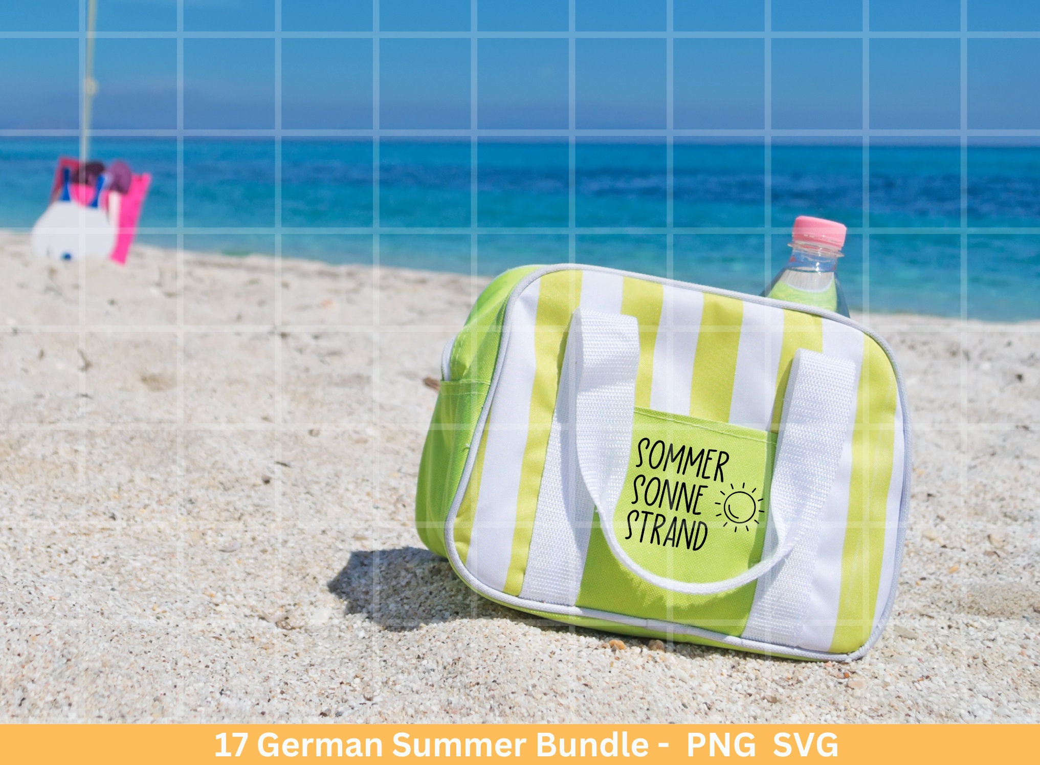 German Sommer Urlaub Plotterdatei svg png Bundle Strand svg - Etsy ...